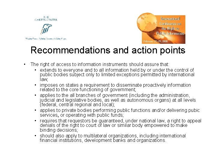 Working Group Four International Normbuilding considering universal ...