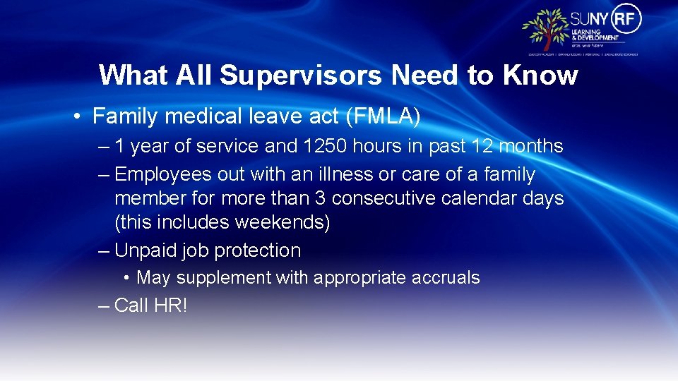 What All Supervisors Need to Know Management Training