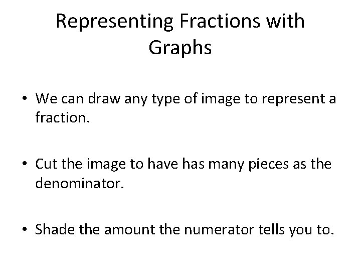 Introduction to Fractions Intro to Algebra Fractions A