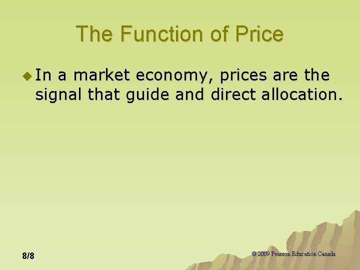Chapter 8 Theory of Perfect Competition 81 2009