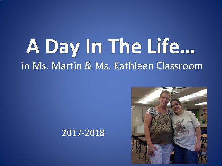 A Day In The Life in Ms Martin