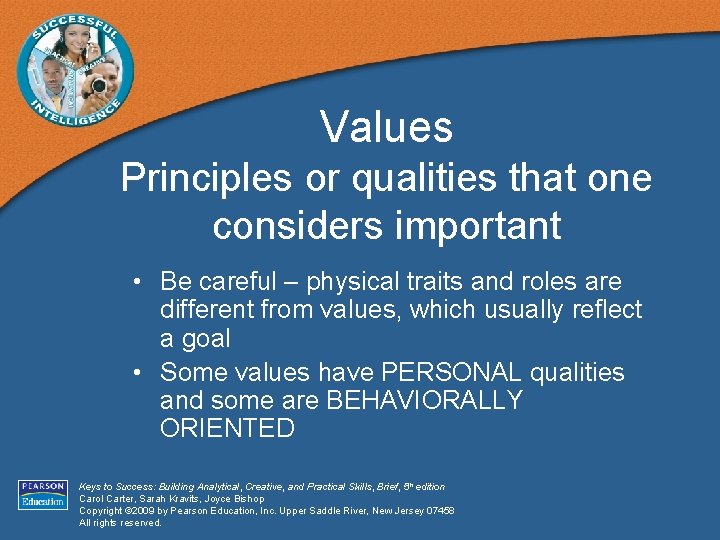 Chapter 2 Values Goals and Time Managing Yourself