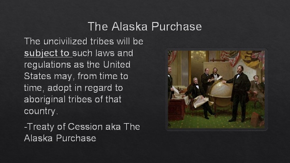 Recognition of Alaska Tribes House Community and Region