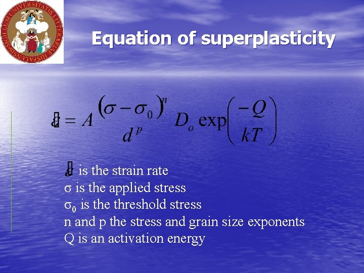 Superplastic behaviour in nano ceramics A DomnguezRodrguez University