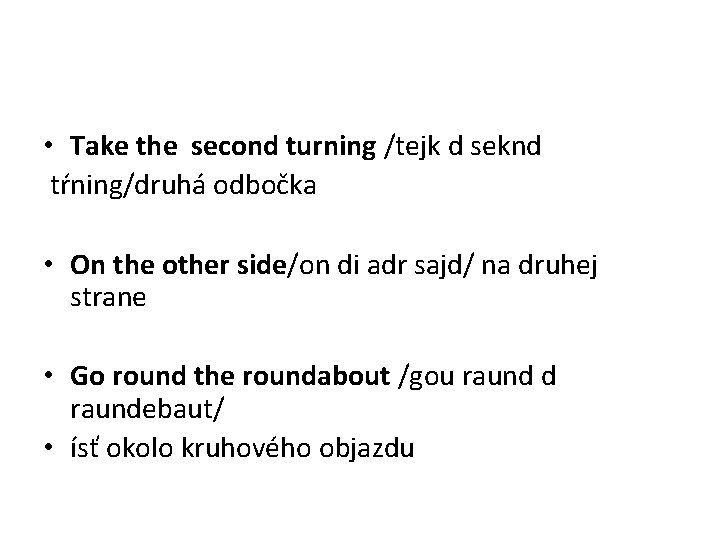 6 taci Project 3 L 4B Urujem smer