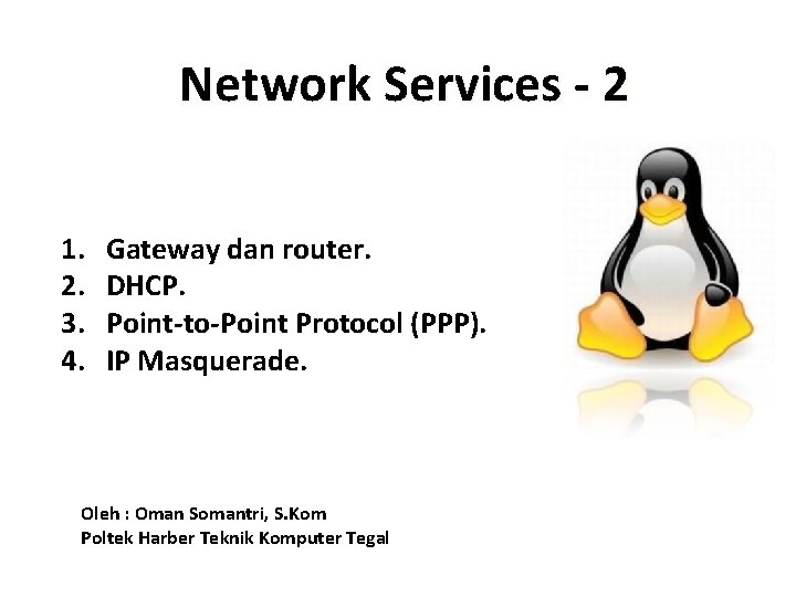 Network Services 2 1 2 3 4 Gateway
