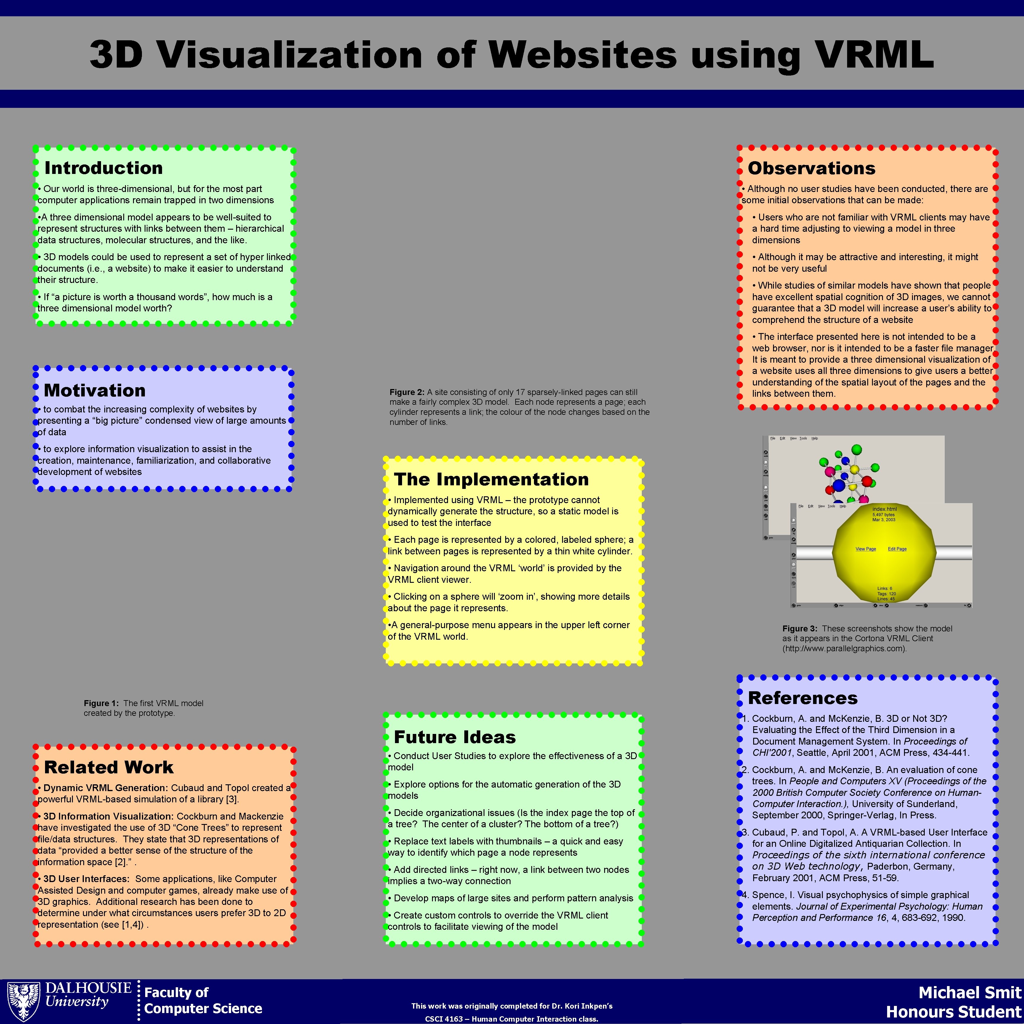 3 D Visualization of Websites using VRML Introduction