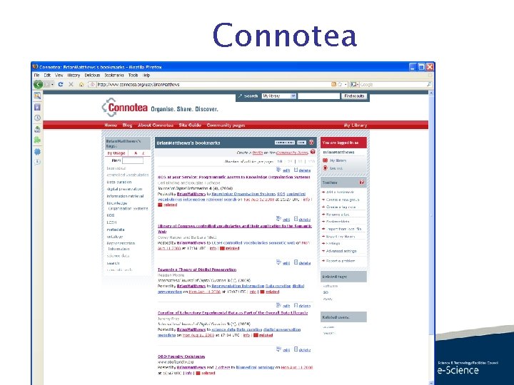 Enhancing social tagging with a knowledge organization system