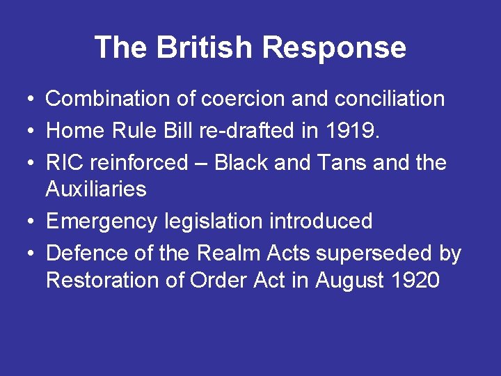 The War of Independence Treaty and Civil War