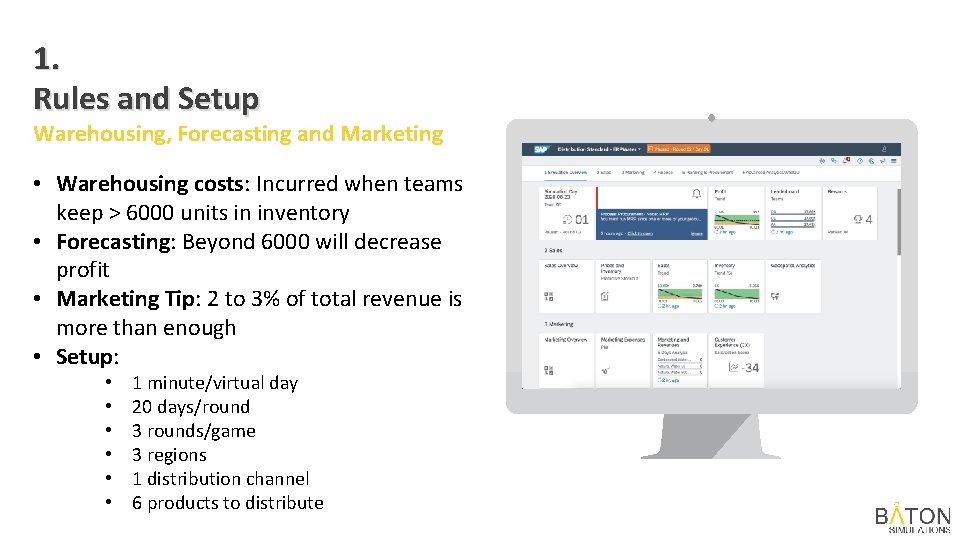 BATON SIMULATIONS ERPsim Online TraintheTrainer Module 4 Facilitating