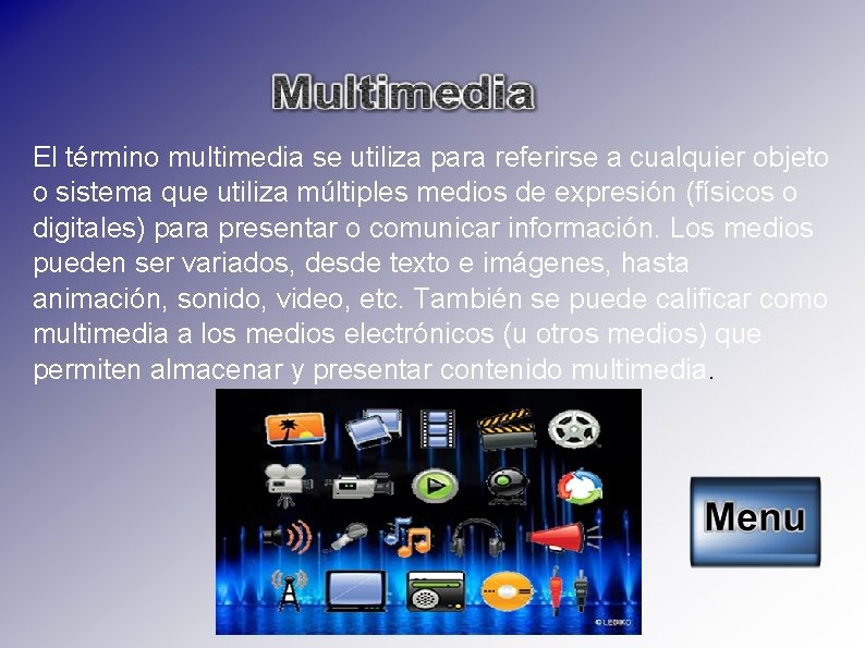 Tecnologa es el conjunto de conocimientos tcnicos ordenados