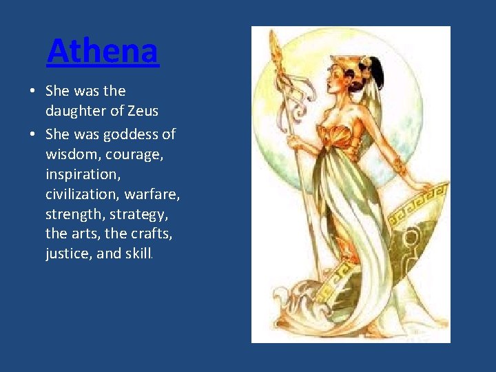 The Ancient Greeks Religion ZEUS Zeus was the