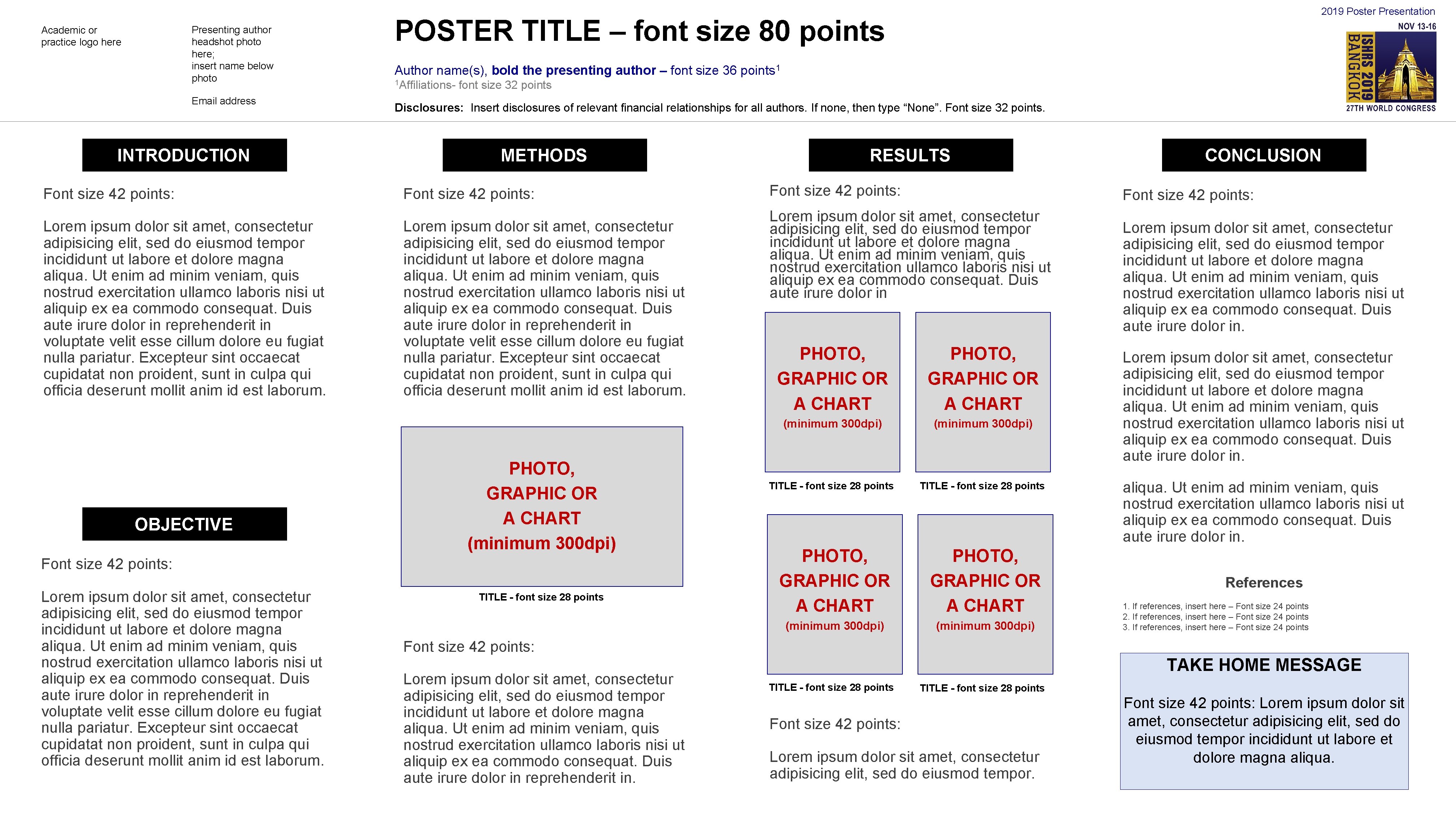 Presenting author headshot photo here insert name below