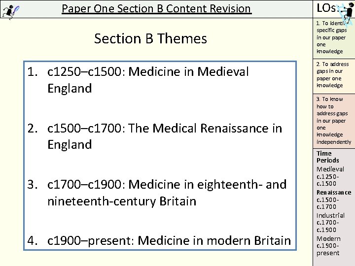 Paper One Section B Content Revision Correct in