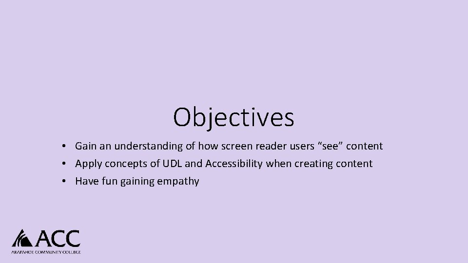 Reverse Pictionary Building Awareness and Empathy Presenters Valorie