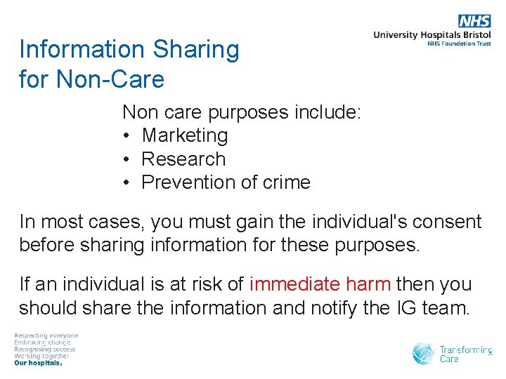 Information Governance e Learning 1819 Learning Objectives S