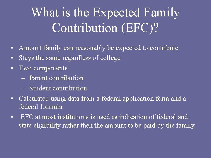 Financing Education Beyond High School Claudia A Wenzel