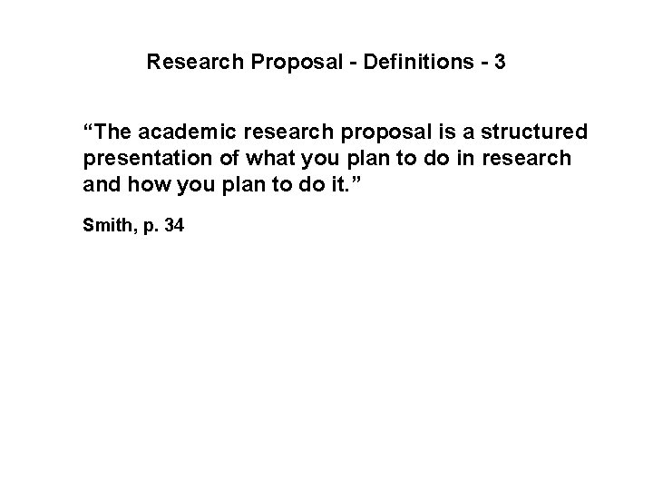 Writing an Effective Research Proposal By Mumtaz A