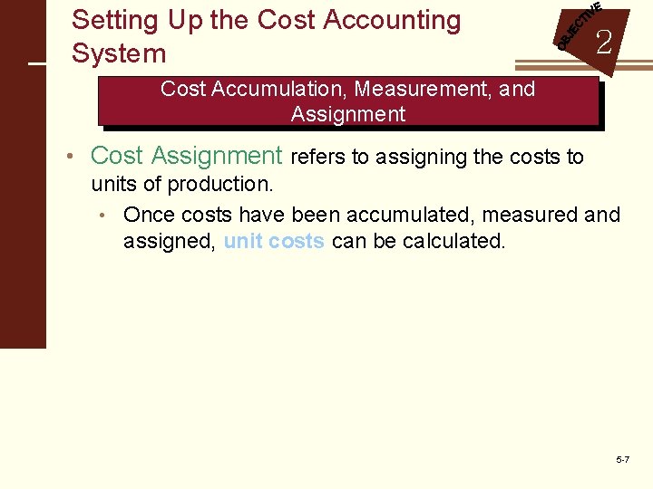 Product and Service Costing JobOrder System 5 5