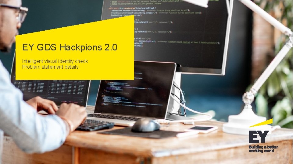 EY GDS Hackpions 2 0 Intelligent visual identity