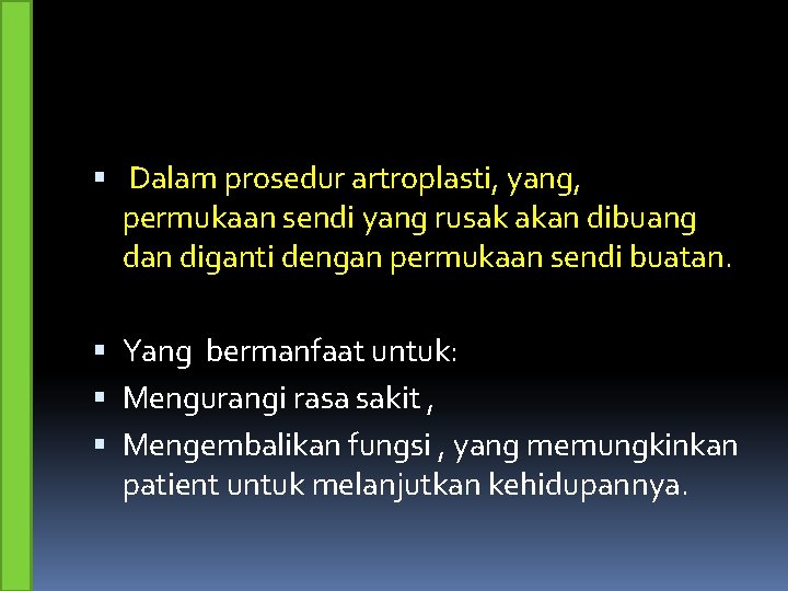 PERTEMUAN 6 Gangguan mobilitas sendi fungsi motor kinerja