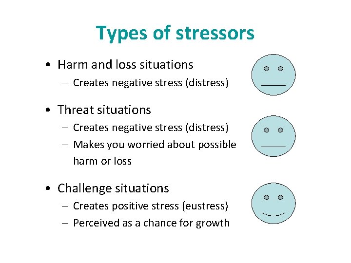 Stress Lecture 3 What is stress Stress occurs