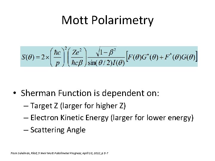 200 ke V Mott Scattering Chamber Progress Eric