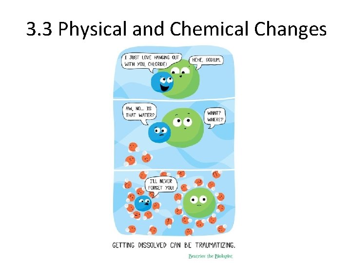 3 3 Physical and Chemical Changes c Mc