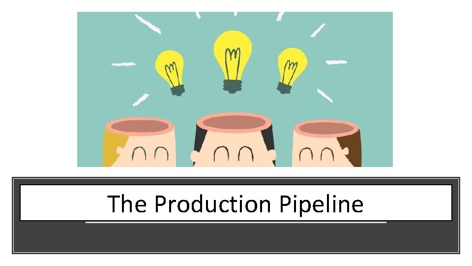 The Production Pipeline PreProduction Concepting Storyboard Scripts ...