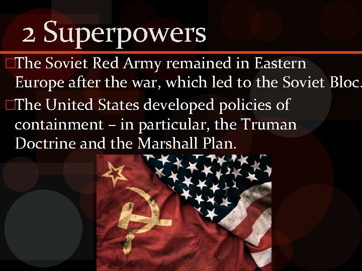 ORIGINS OF THE COLD WAR WHO WAS RESPONSIBLE