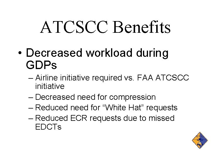 SLOT CREDIT SUBSTITUTION SCS TRAINING GUIDE Beginning with