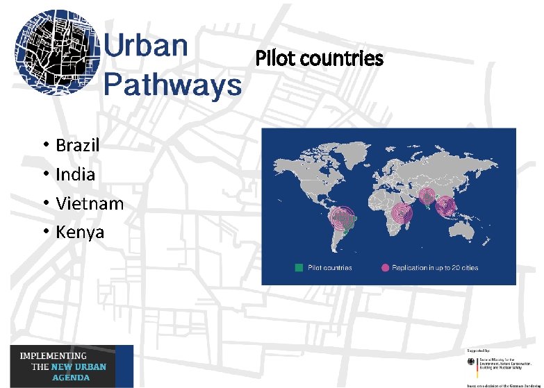 Launch of the Urban Pathways project Supporting Low