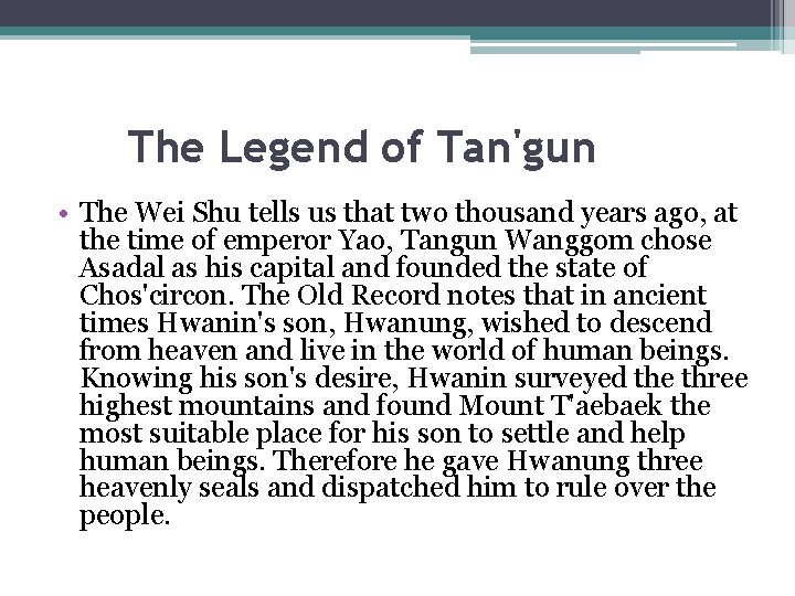 Chinese creation myths Pan Gu In the beginning