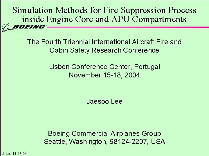 Simulation Methods for Fire Suppression Process inside Engine