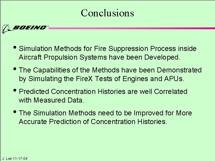 Simulation Methods for Fire Suppression Process inside Engine