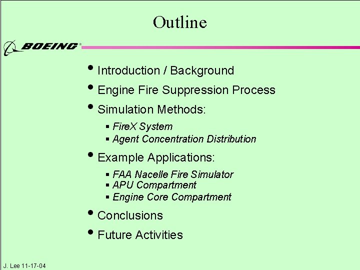 Simulation Methods for Fire Suppression Process inside Engine