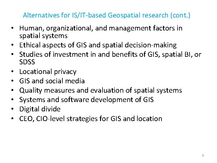 Segment 4 Building a Publication Record in GIS
