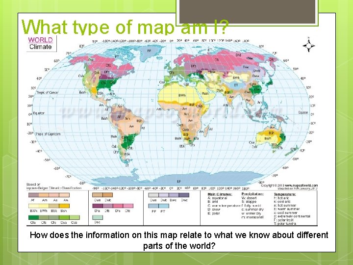 ECU 103 Week 2 Maps Mapping and describing