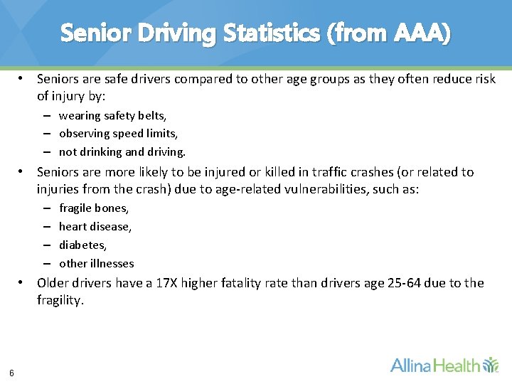 Driving and Seniors Courage Kenny Rehabilitation Institute Driver