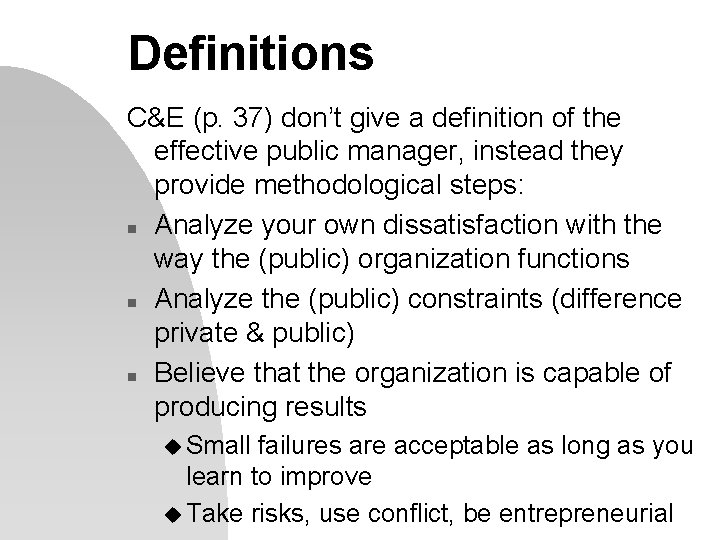 What is Public Management and Some Related Topics