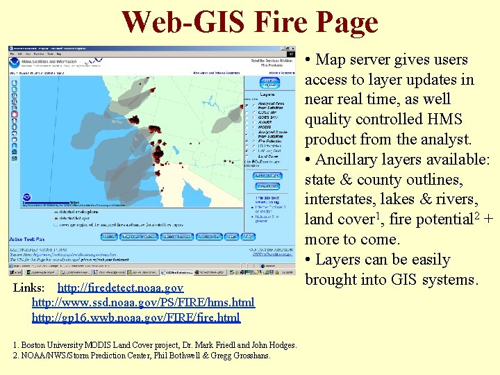 Operational Fire Smoke Monitoring NOAAs Hazard Mapping System