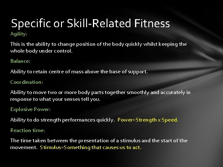 1 31 4 GENERALSKILL RELATED FITNESS By the