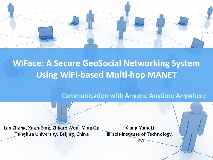 Wi Face A Secure Geo Social Networking System