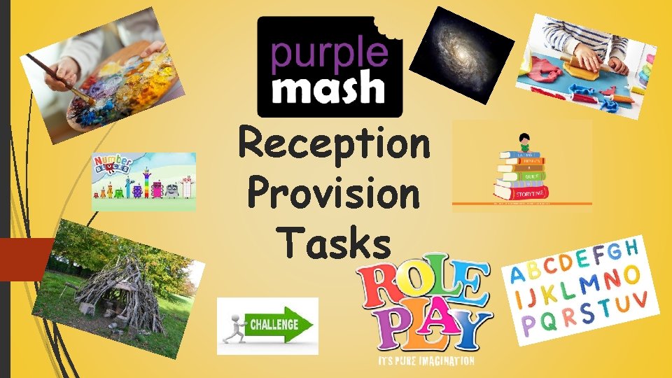 Reception Provision Tasks Monday 18 th January 2021