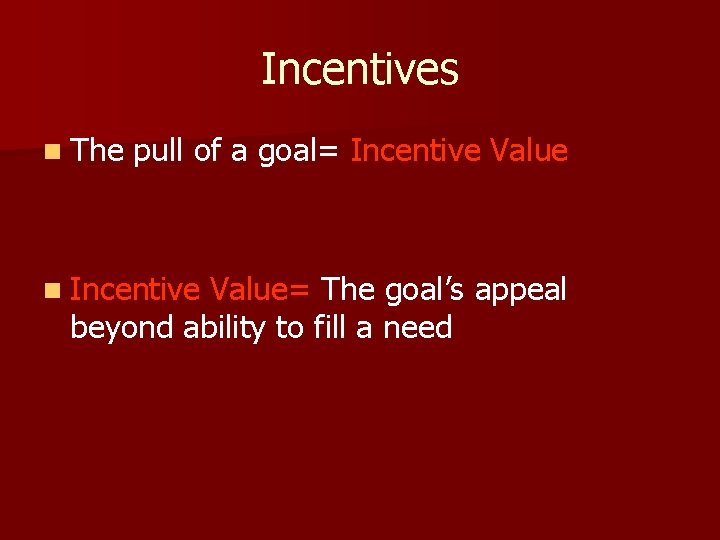 Motivation and Emotion Mc Elhaney Basics of Motivation