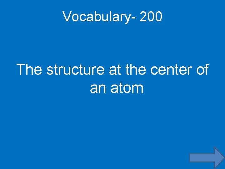 Science Chapter 8 Atoms Elements Vocabulary More Vocabulary