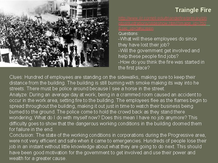 Progressive Era Photography Nicole Tuohy Period 4 Image