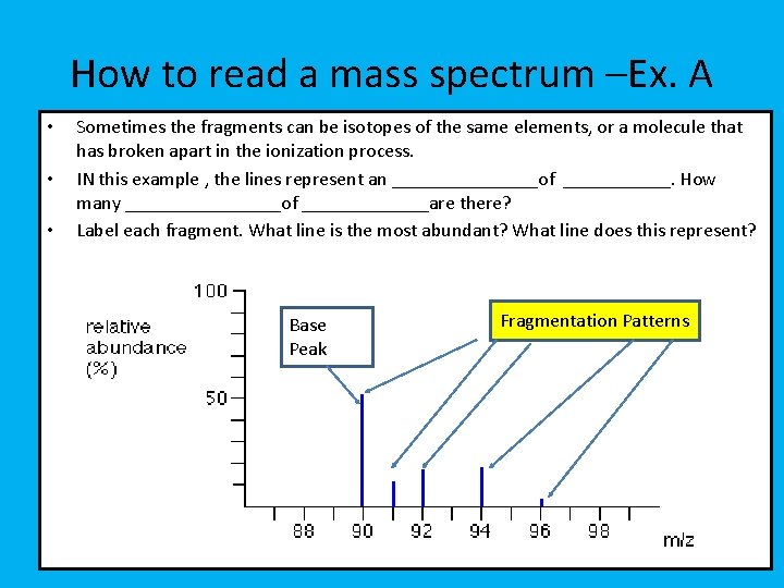 Unit 3 Identifying elements and molecules Unit Objectives