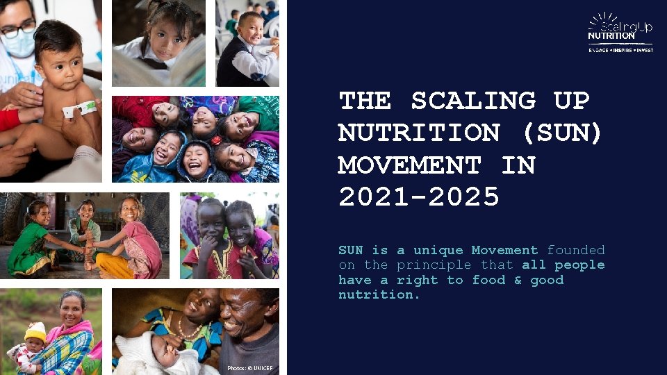 THE SCALING UP NUTRITION SUN MOVEMENT IN 2021
