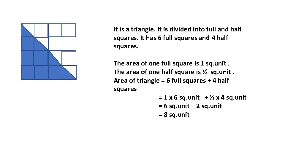CLASS VI SUBJECT MATHEMATICS CHAPTER 10 MENSURATION MODULE